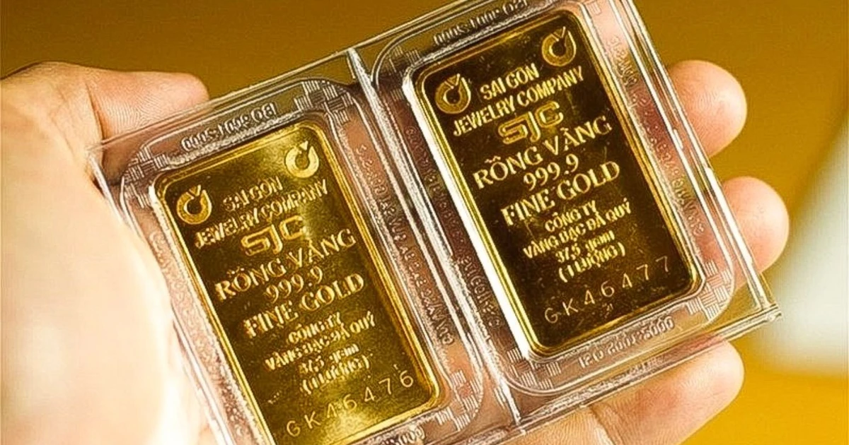 Giá vàng SJC giảm